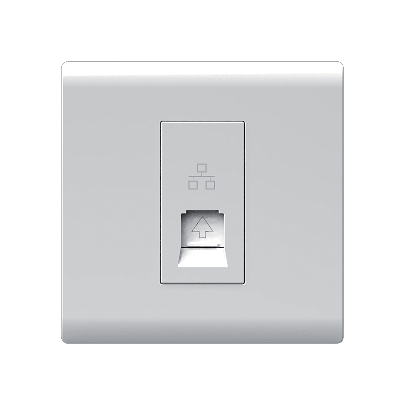LONDON COMPUTER RJ45 SOCKET WHITE | ELMARK